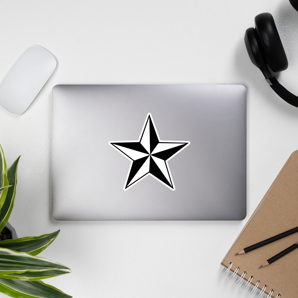 Lone Star Studios Fun Bubble-free stickers : Star | Lone Star Studios